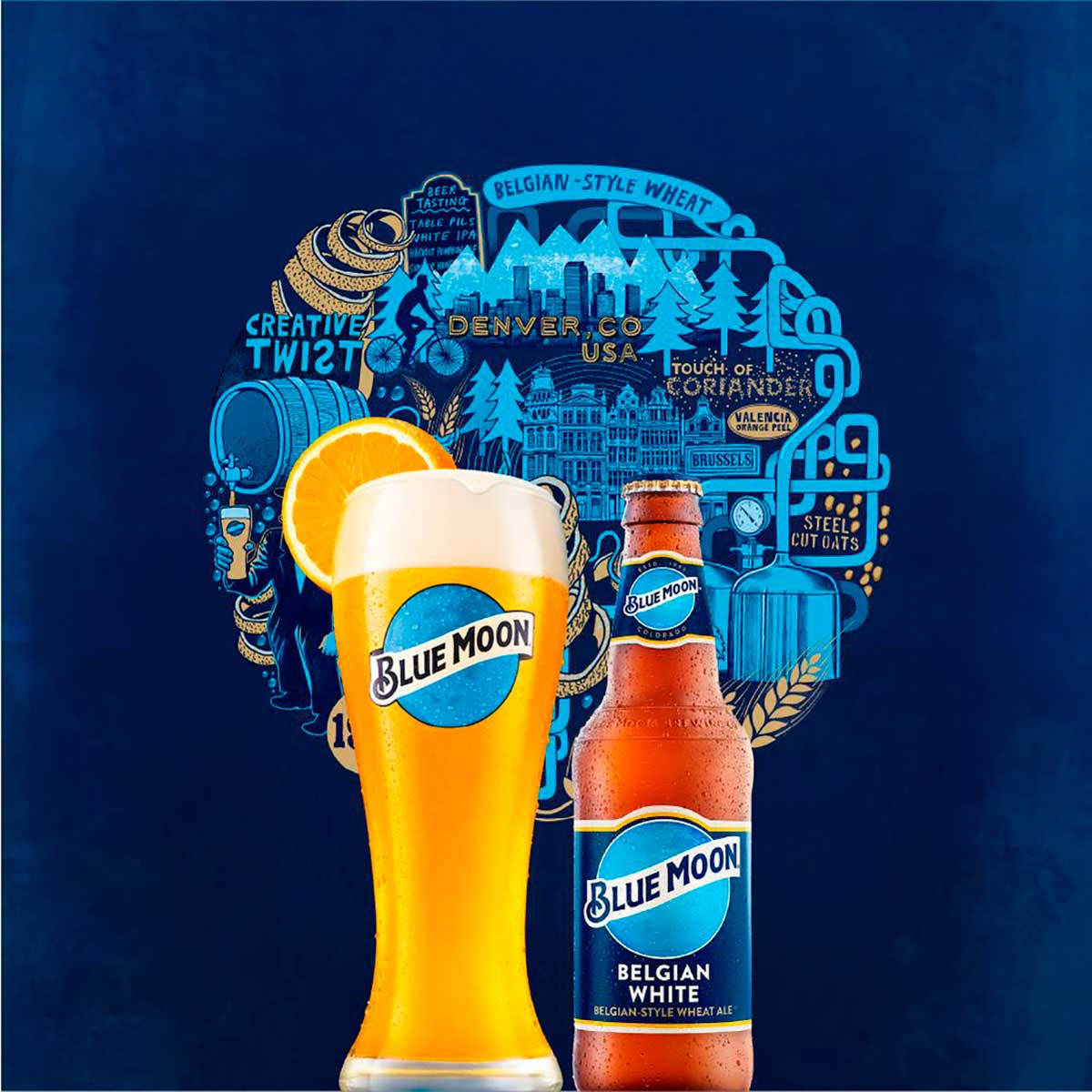 Cerveja Blue Moon Lata 350ml -Carrefour - carrefourbrfood