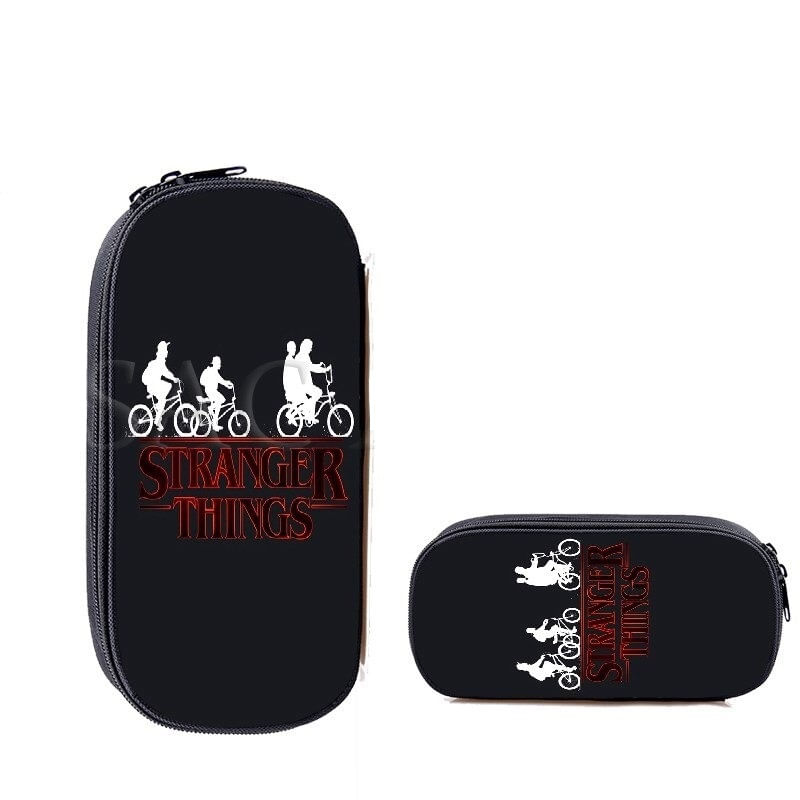 Estojo Duplo Stranger Things - Vermelho - Carrefour